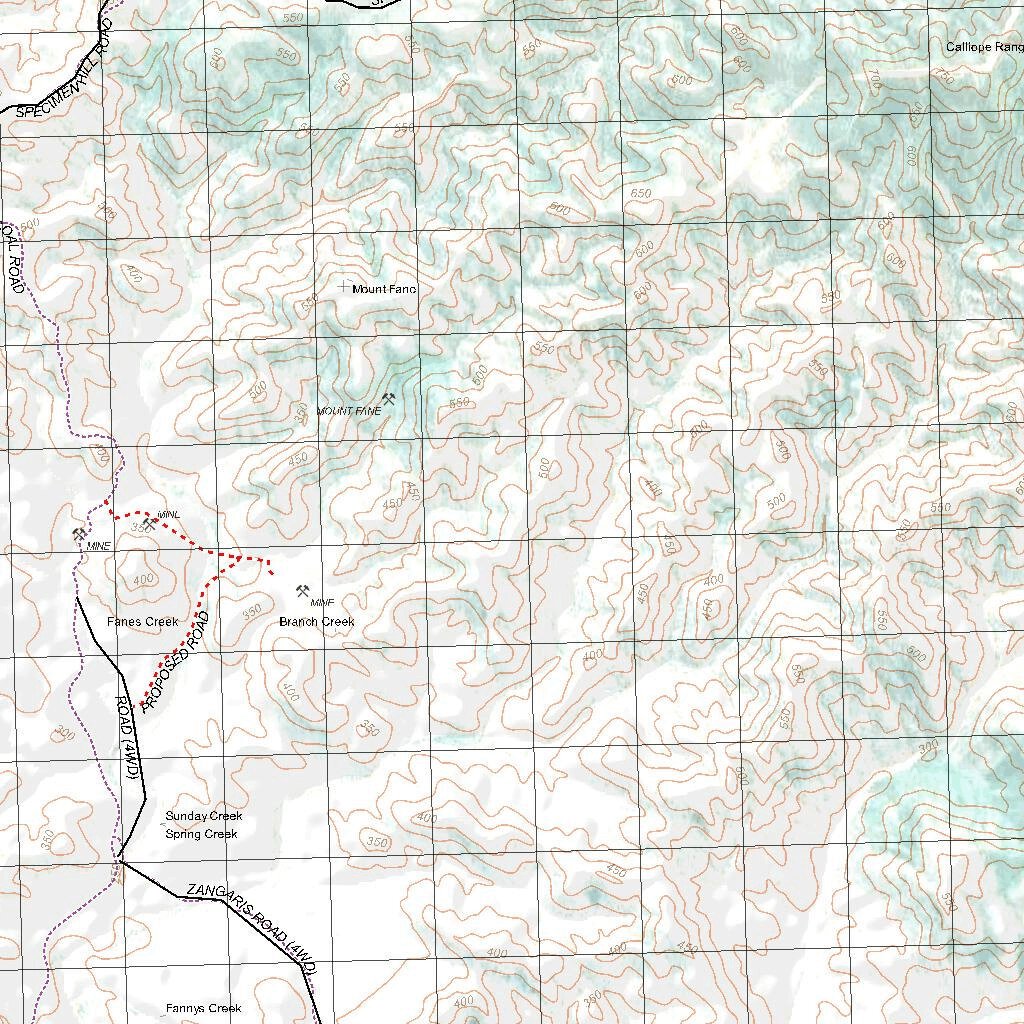 Getlost Map 9049 BILOELA Qld Topographic Map V15 1:75,000 by Getlost ...