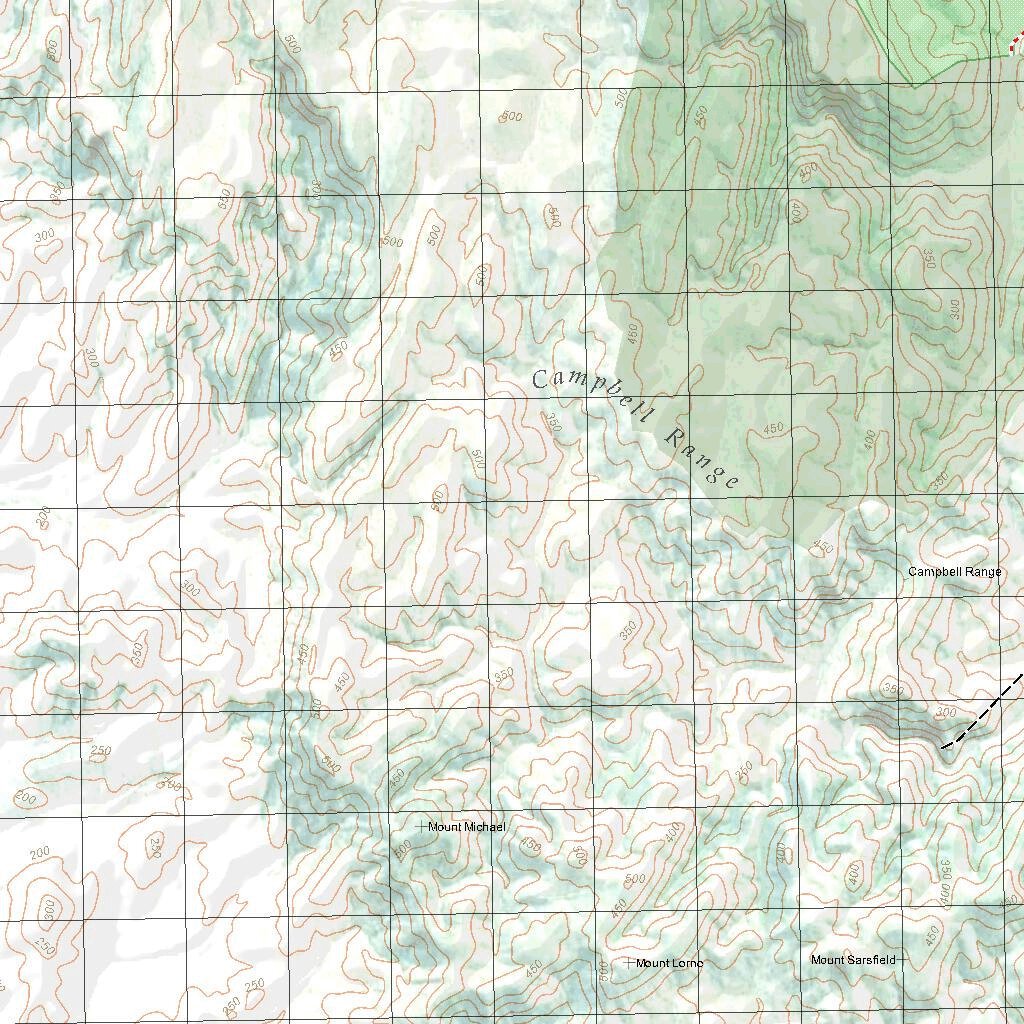 Getlost Map 8752 MOUNT BLUFFKIN Qld Topographic Map V15 1:75,000 by ...