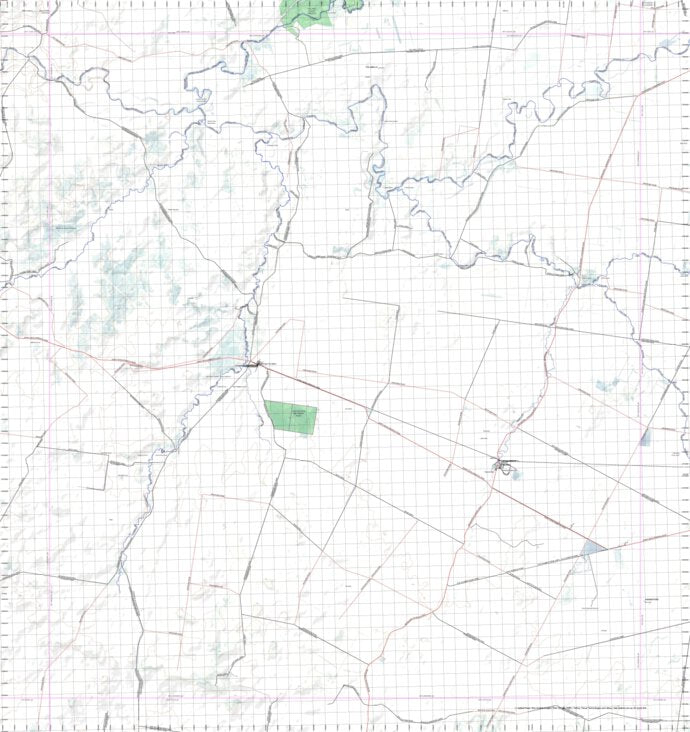 Getlost Map 8843 MEANDARRA Qld Topographic Map V15 1:75,000 by Getlost ...