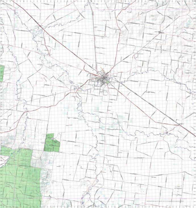 Getlost Map 9143 DALBY Qld Topographic Map V15 1:75,000 by Getlost Maps ...
