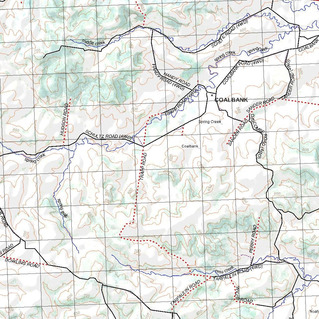 Getlost Map 9243 OAKEY Qld Topographic Map V15 1:75,000 by Getlost Maps ...