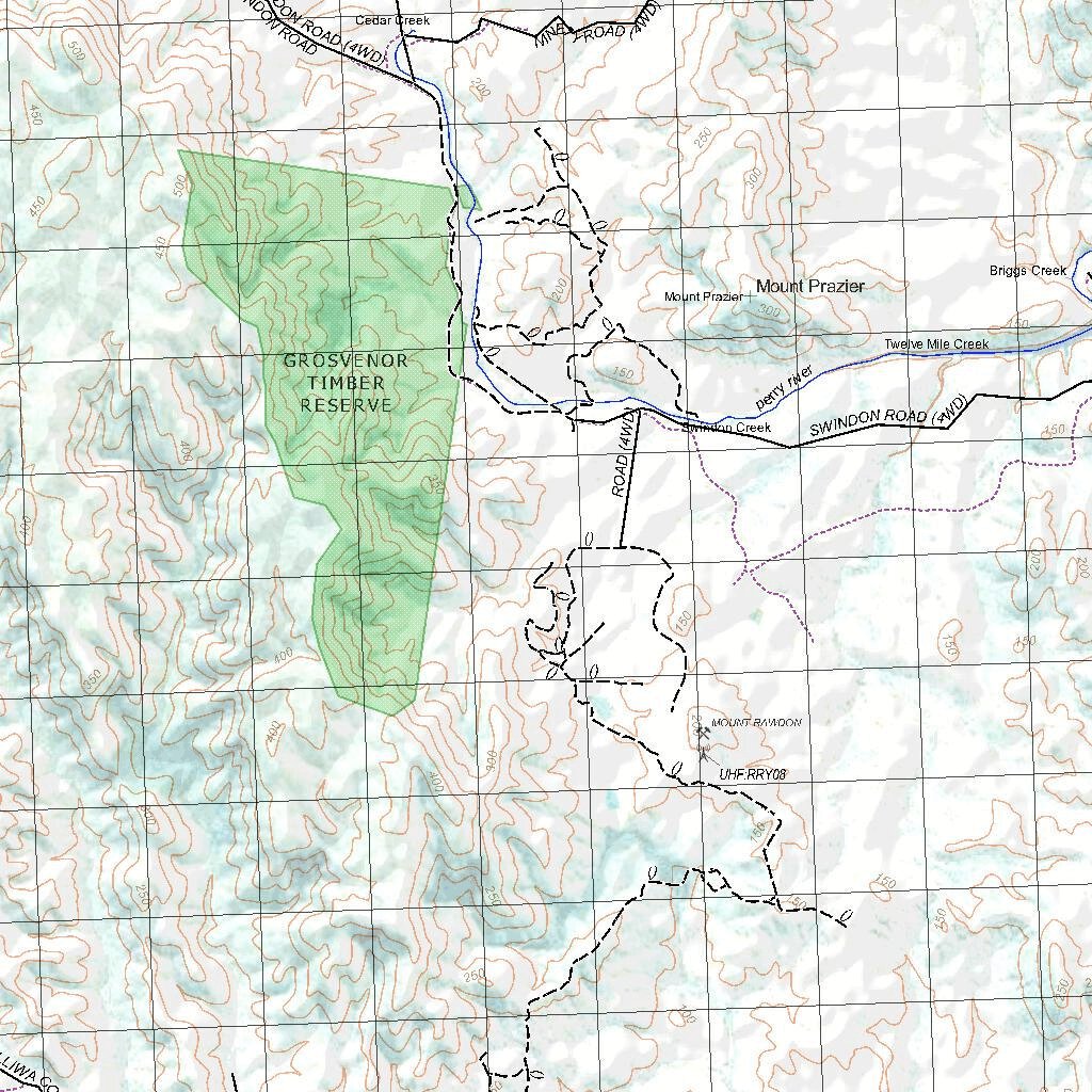 Getlost Map 9247 MOUNT PERRY Qld Topographic Map V15 1:75,000 by ...