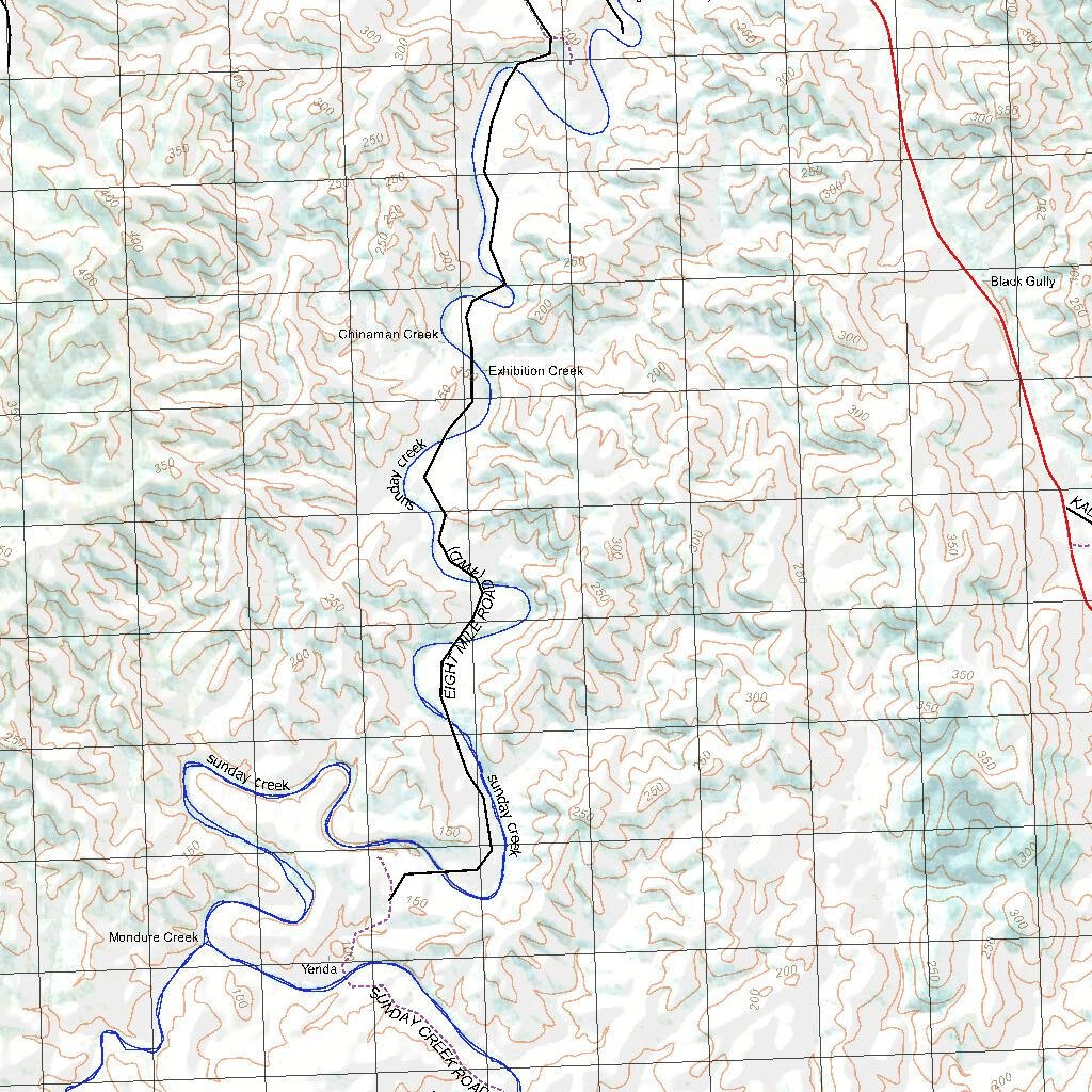 Getlost Map 9247 MOUNT PERRY Qld Topographic Map V15 1:75,000 by ...