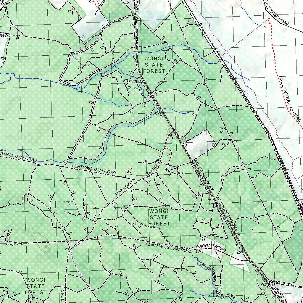 Getlost Map 9447 PIALBA Qld Topographic Map V15 1:75,000 by Getlost ...