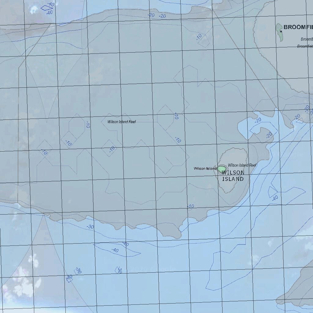 Getlost Map 9251 HERON ISLAND Qld Topographic Map V15 1:75,000 by ...