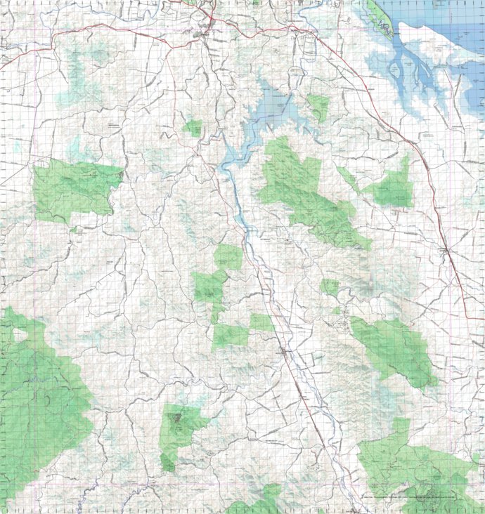 Getlost Map 9149 CALLIOPE Qld Topographic Map V15 1:75,000 by Getlost ...