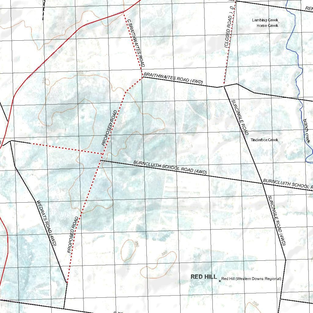 Getlost Map 9044 CHINCHILLA Qld Topographic Map V15 1:75,000 by Getlost ...