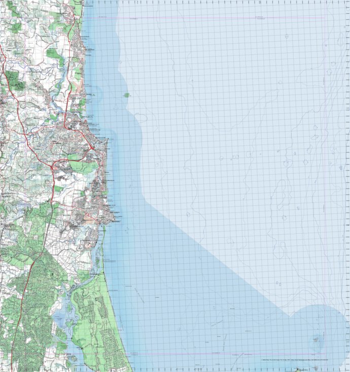 Getlost Map 9544 CALOUNDRA Qld Topographic Map V15 1:75,000 by Getlost ...
