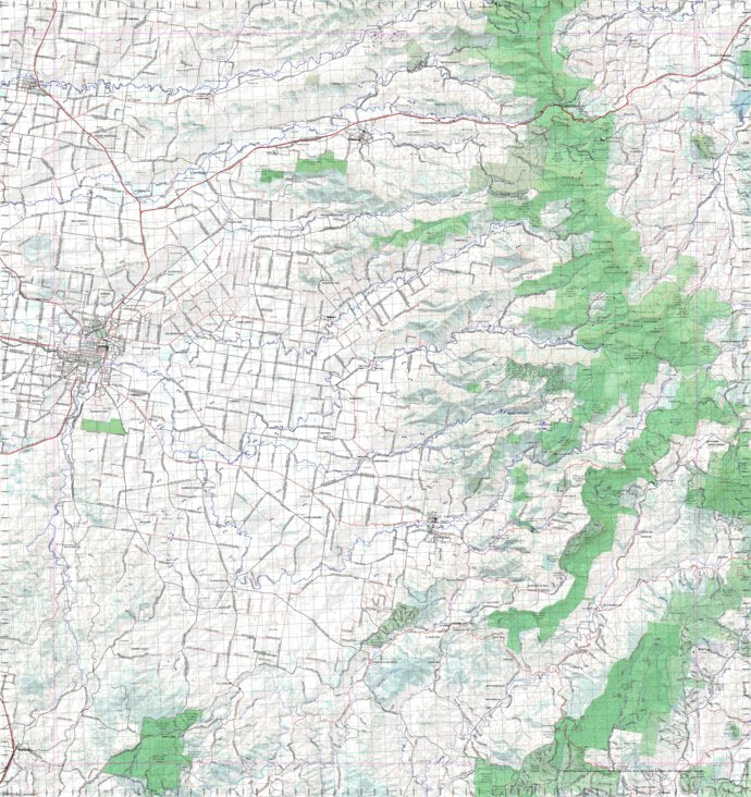 Getlost Map 9341 WARWICK Qld Topographic Map V15 1:75,000 by Getlost ...