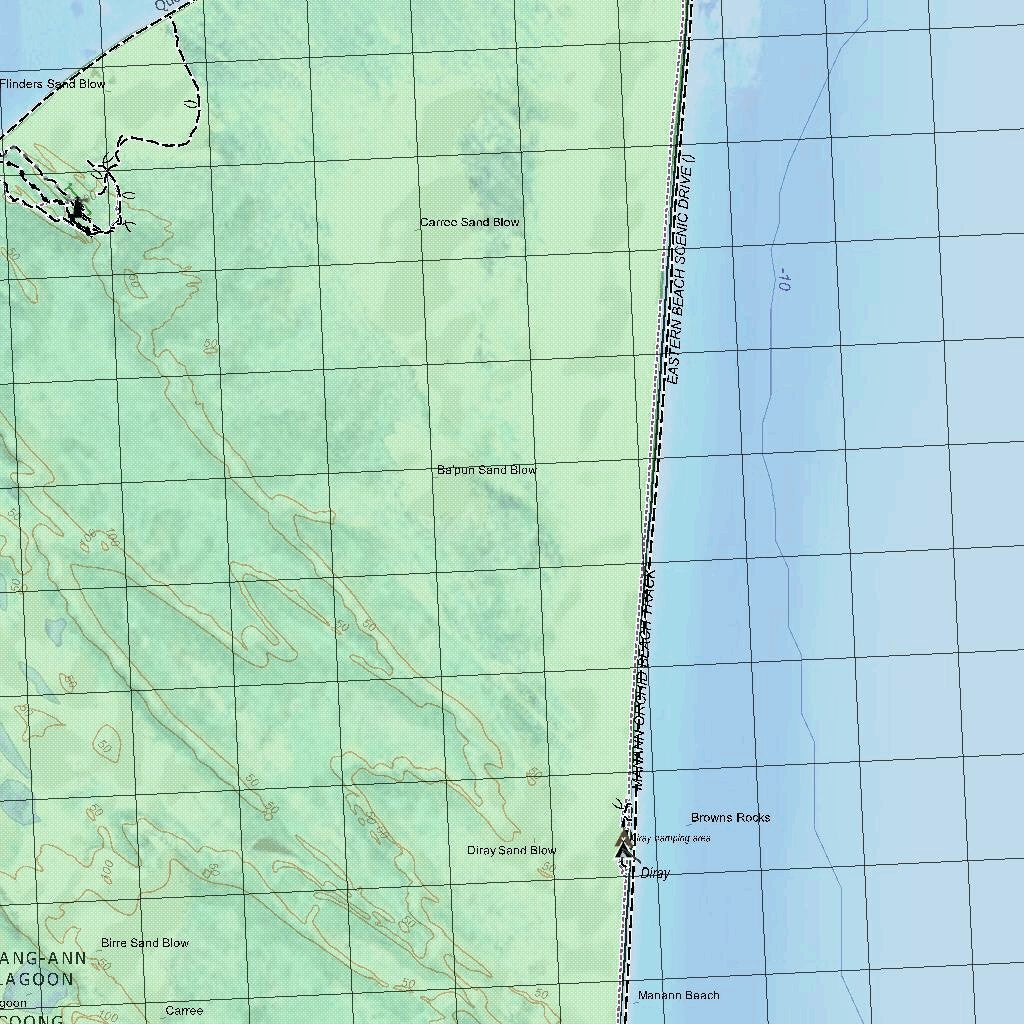 Getlost Map 9548 WADDY POINT Qld Topographic Map V15 1:75,000 by ...