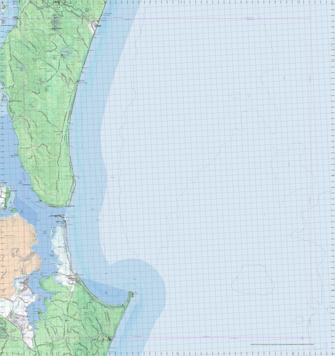 Getlost Map 9546 WIDE BAY Qld Topographic Map V15 1:75,000 by Getlost ...
