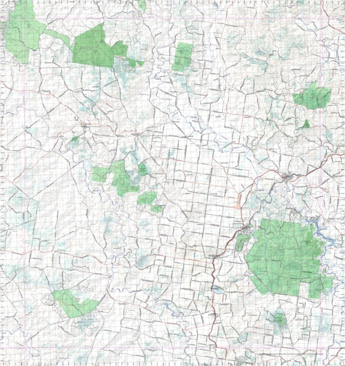 Getlost Map 9245 MURGON Qld Topographic Map V15 1:75,000 by Getlost ...