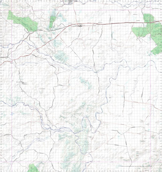 Getlost Map 8450 ANAKIE Qld Topographic Map V15 1:75,000 by Getlost ...