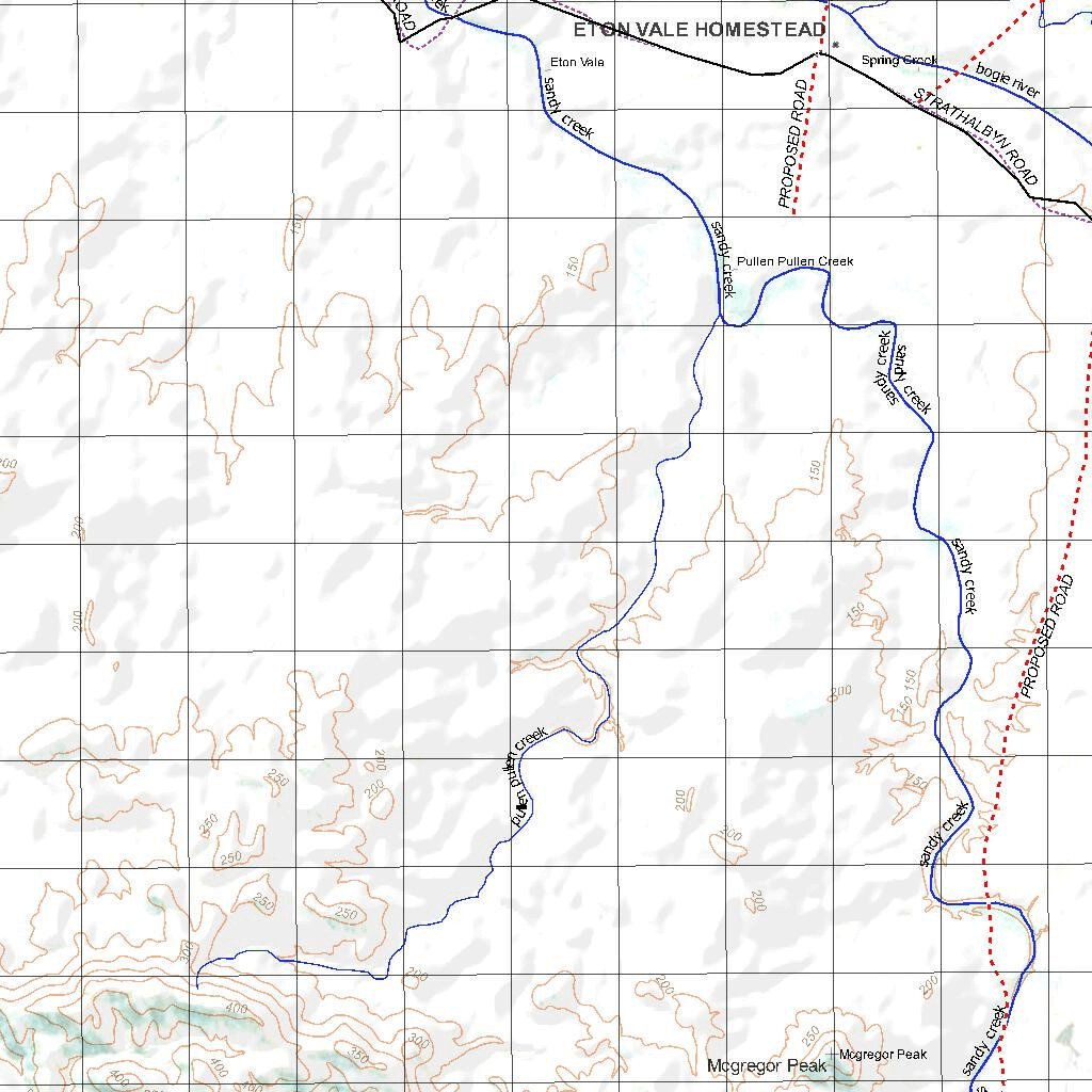 Getlost Map 8457 BOGIE Qld Topographic Map V15 1:75,000 by Getlost Maps ...