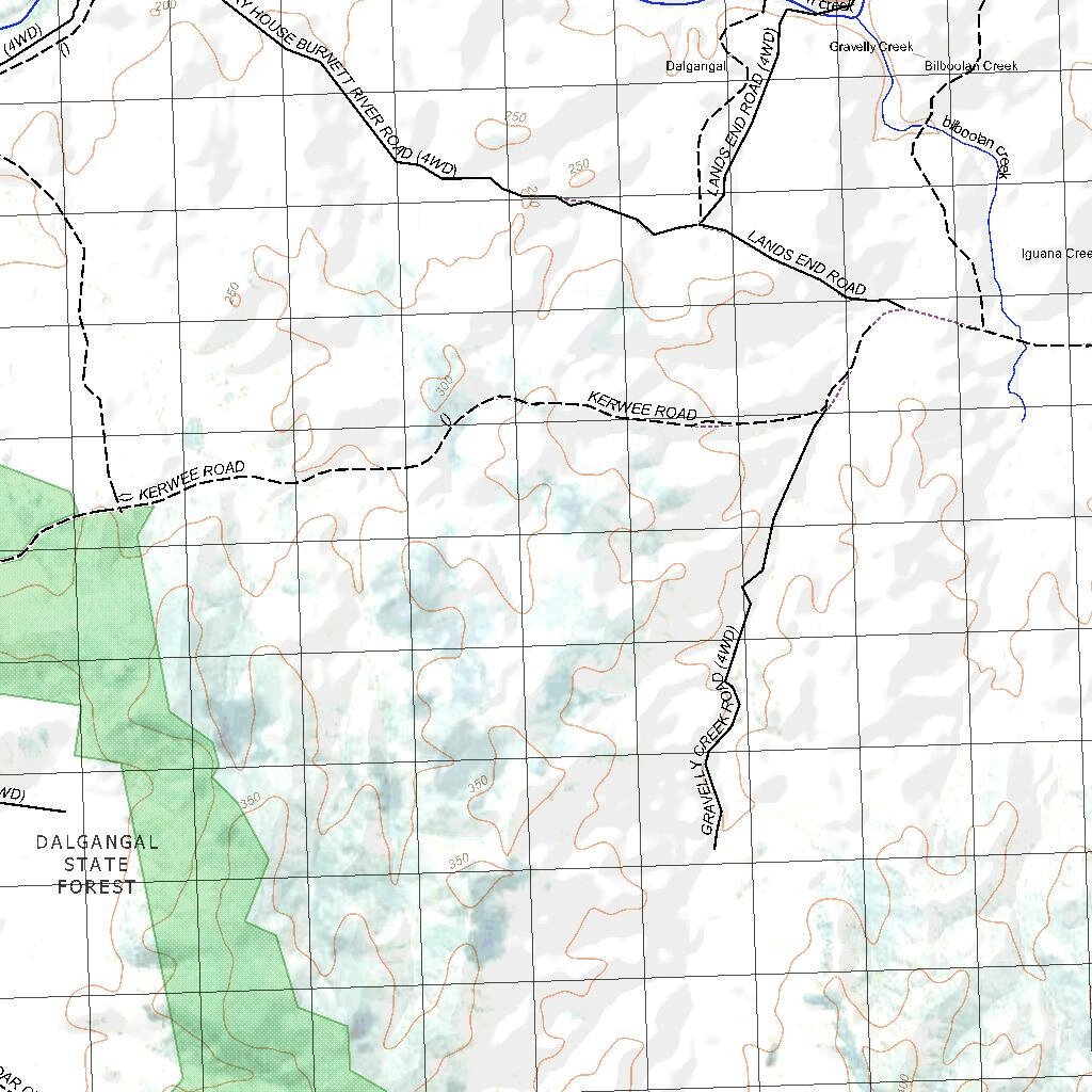 Getlost Map 9147 EIDSVOLD Qld Topographic Map V15 1:75,000 by Getlost ...