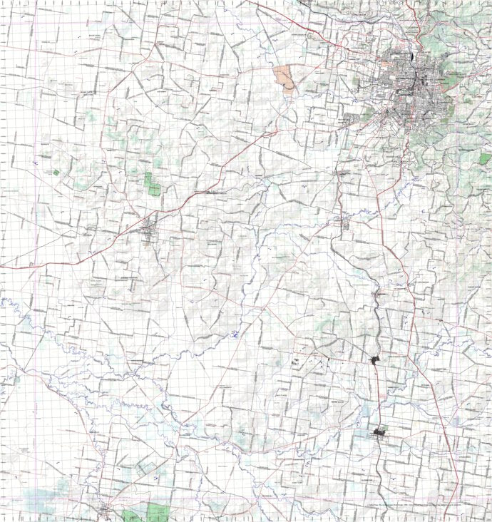 Getlost Map 9242 TOOWOOMBA Qld Topographic Map V15 1:75,000 by Getlost ...