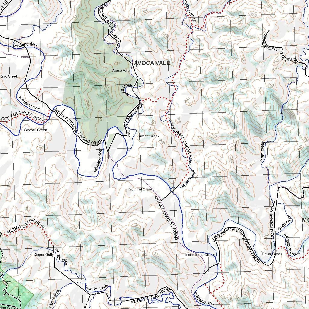 Getlost Map 9344 NANANGO Qld Topographic Map V15 1:75,000 by Getlost ...
