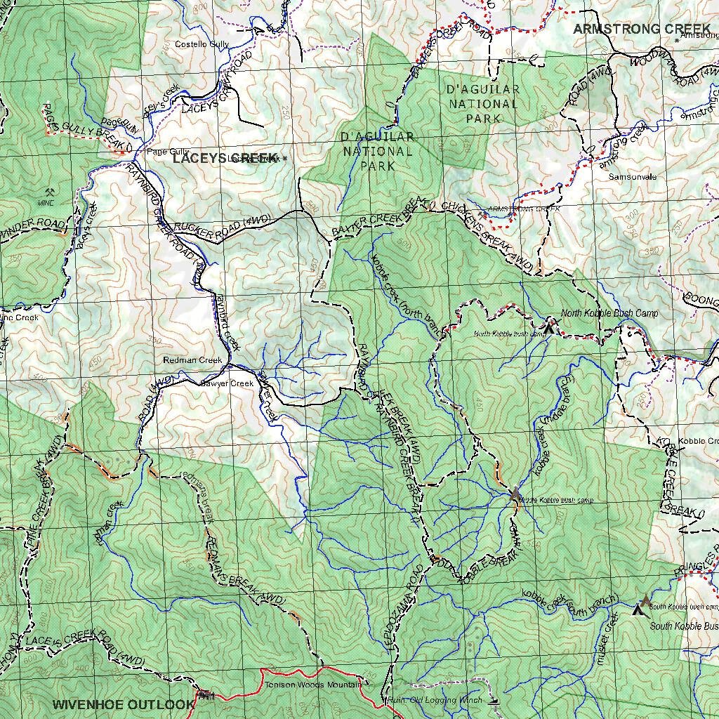 Getlost Map 9443 CABOOLTURE Qld Topographic Map V15 1:75,000 by Getlost ...
