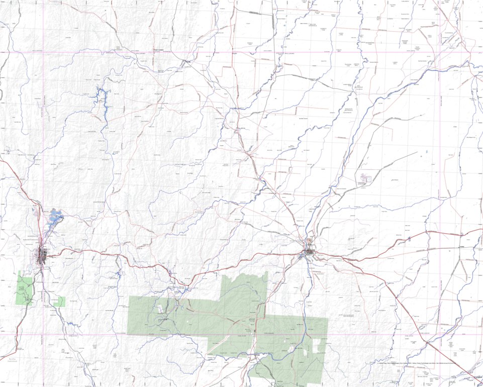 Getlost Map SF5402 CLONCURRY Australia Touring Map V15 1:250,000 by ...