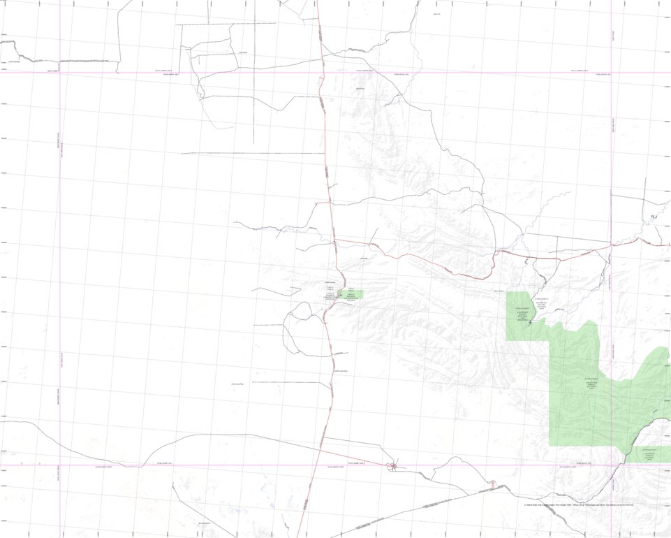 Getlost Map SF5302 BONNEY WELL Australia Touring Map V15 1:250,000 by ...