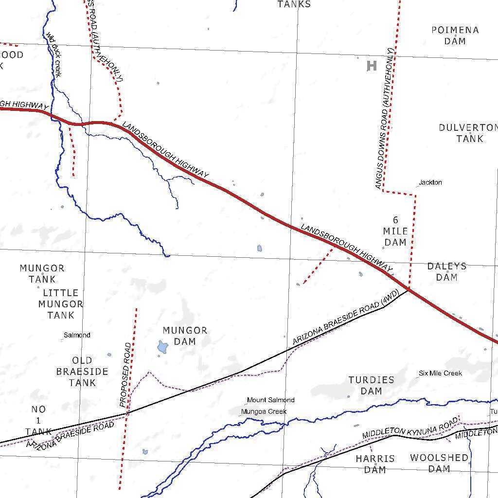 Getlost Map SF5407 MCKINLAY Australia Touring Map V15 1:250,000 by ...