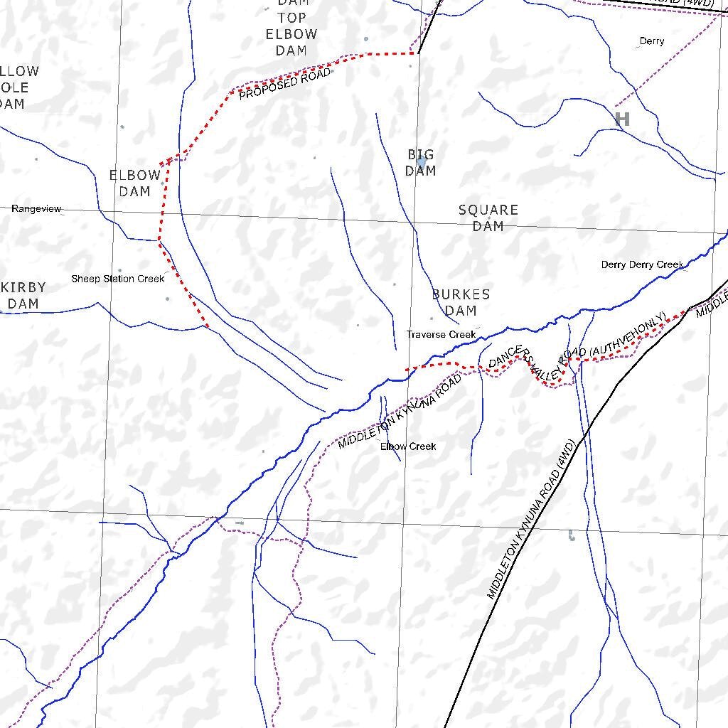 Getlost Map SF5407 MCKINLAY Australia Touring Map V15 1:250,000 by ...