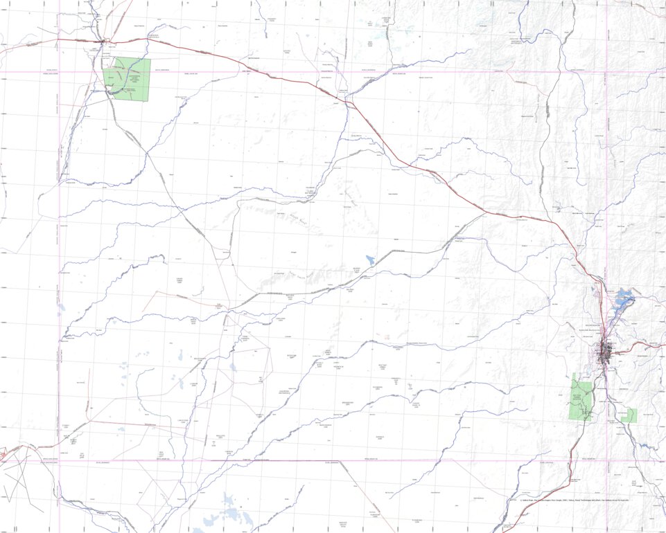 Getlost Map SF5401 MOUNT ISA Australia Touring Map V15 1:250,000 by ...