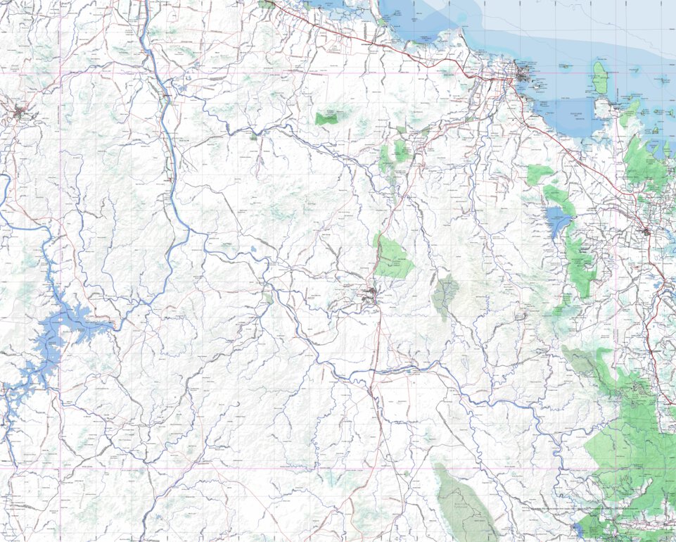 Getlost Map SF5503 BOWEN Australia Touring Map V15 1:250,000 by Getlost ...