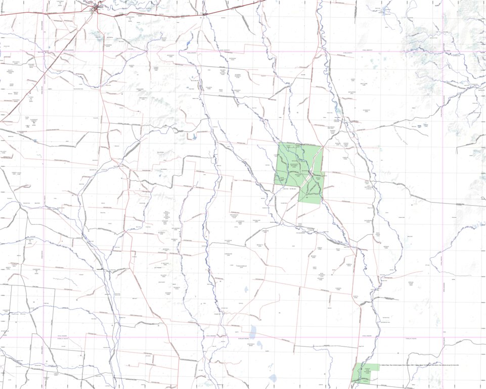 Getlost Map SF5505 TANGORIN Australia Touring Map V15 1:250,000 by ...