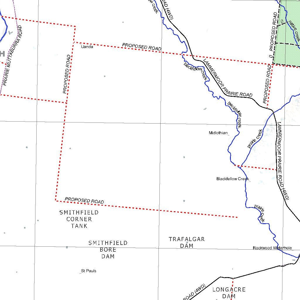 Getlost Map SF5505 TANGORIN Australia Touring Map V15 1:250,000 by ...