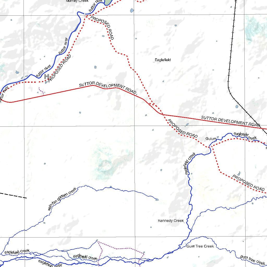 Getlost Map SF5507 MOUNT COOLON Australia Touring Map V15 1:250,000 by ...