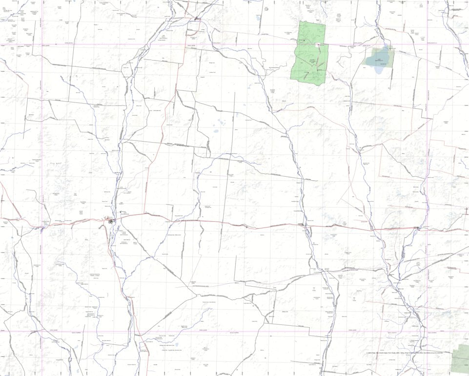 Getlost Map SG5509 QUILPIE Australia Touring Map V15 1:250,000 by ...