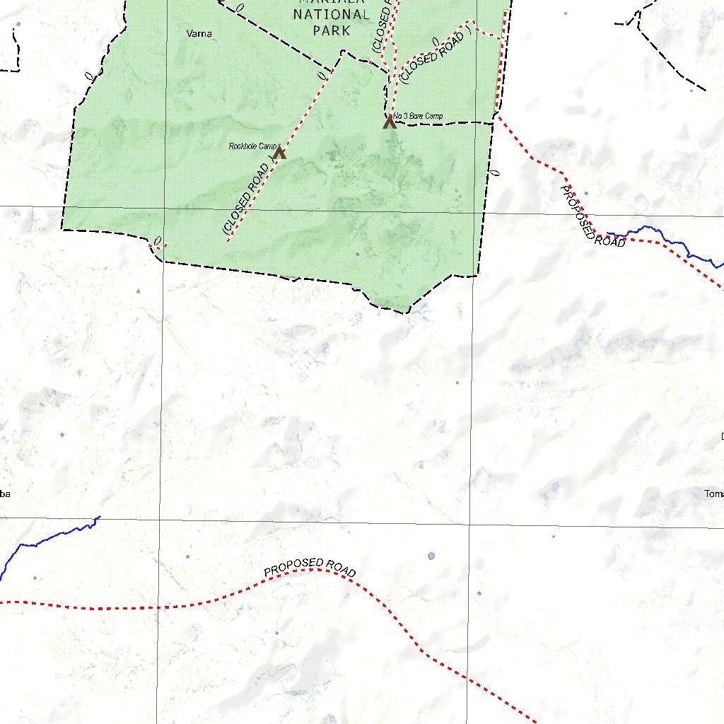 Getlost Map SG5509 QUILPIE Australia Touring Map V15 1:250,000 by ...