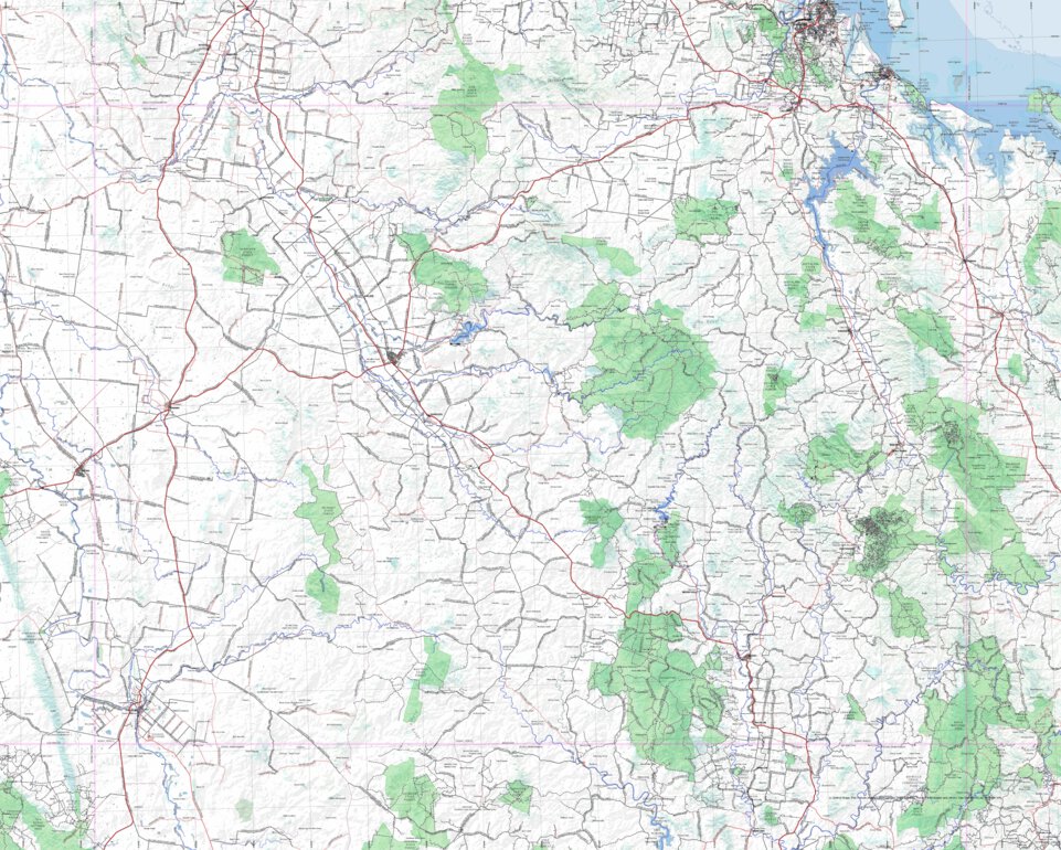 Getlost Map SG5601 MONTO Australia Touring Map V15 1:250,000 by Getlost ...