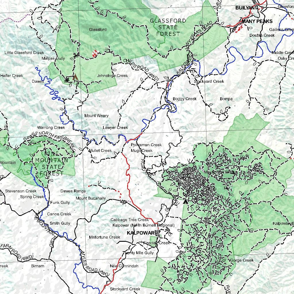 Getlost Map SG5601 MONTO Australia Touring Map V15 1:250,000 by Getlost ...