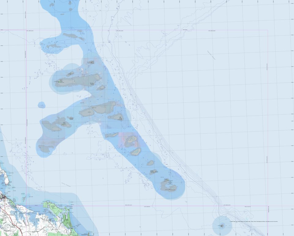 Getlost Map SF5614 HERON ISLAND Australia Touring Map V15 1:250,000 by ...