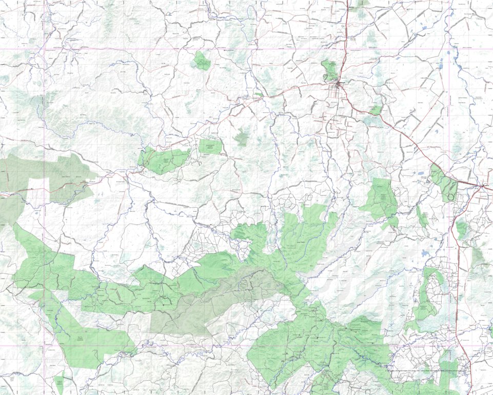 Getlost Map SG5503 SPRINGSURE Australia Touring Map V15 1:250,000 by ...