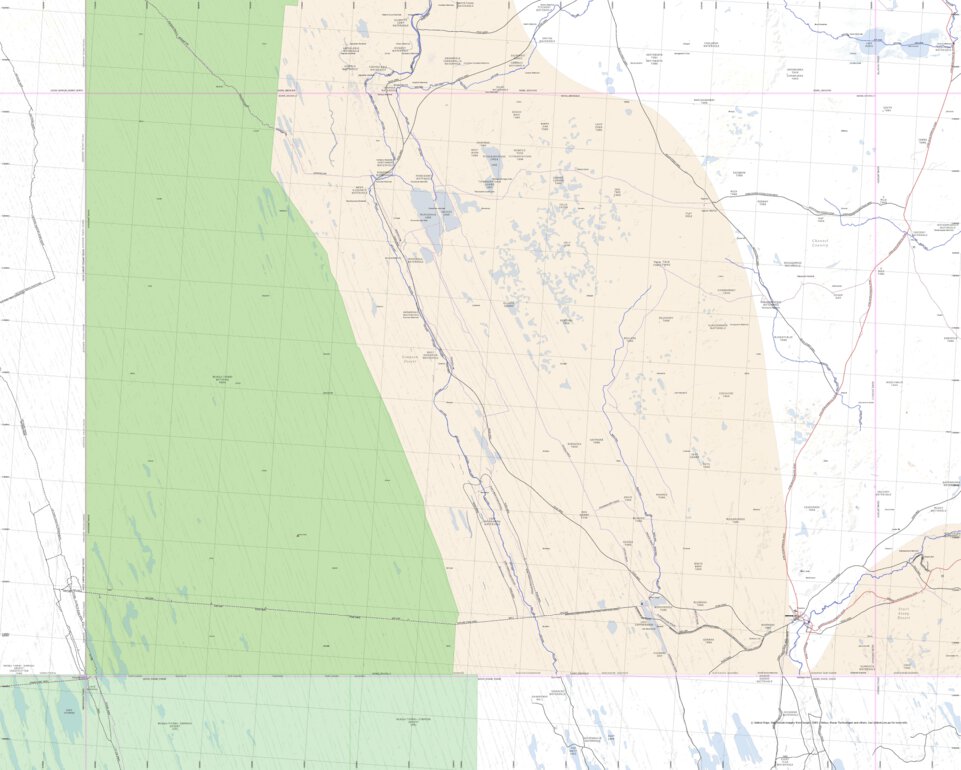 Getlost Map SG5405 BIRDSVILLE Australia Touring Map V15 1:250,000 by ...