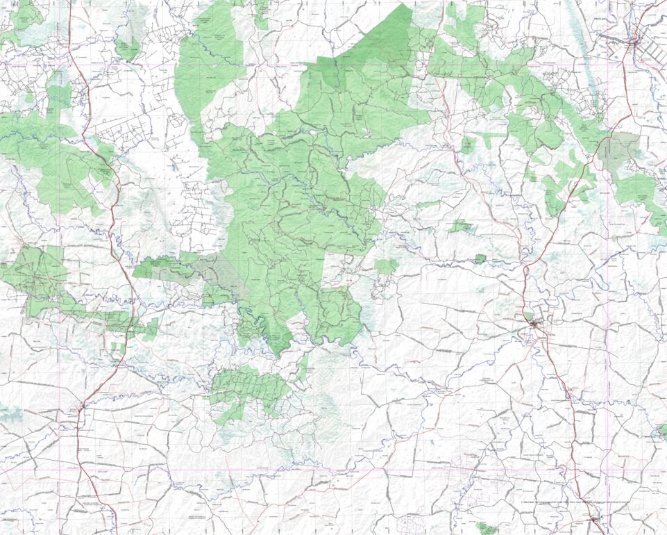 Getlost Map SG5508 TAROOM Australia Touring Map V15 1:250,000 by ...