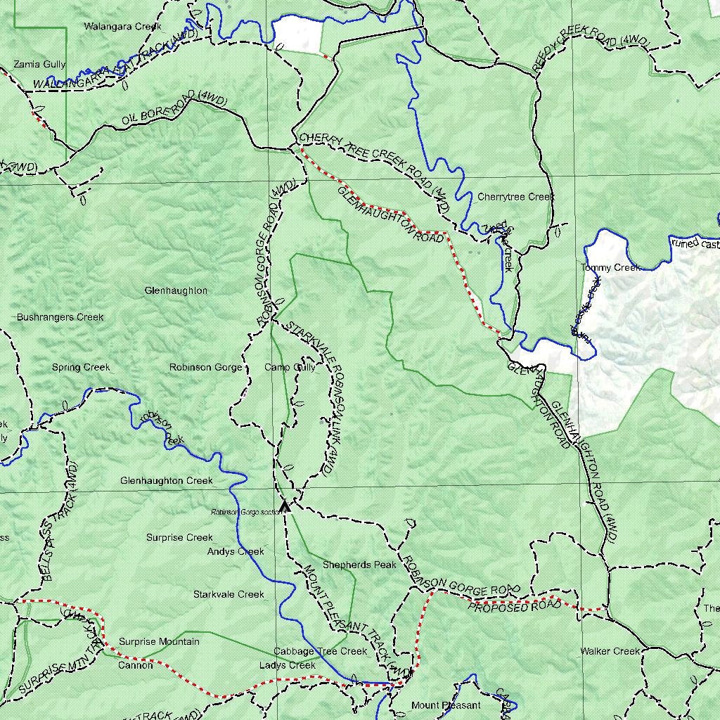 Getlost Map SG5508 TAROOM Australia Touring Map V15 1:250,000 by ...
