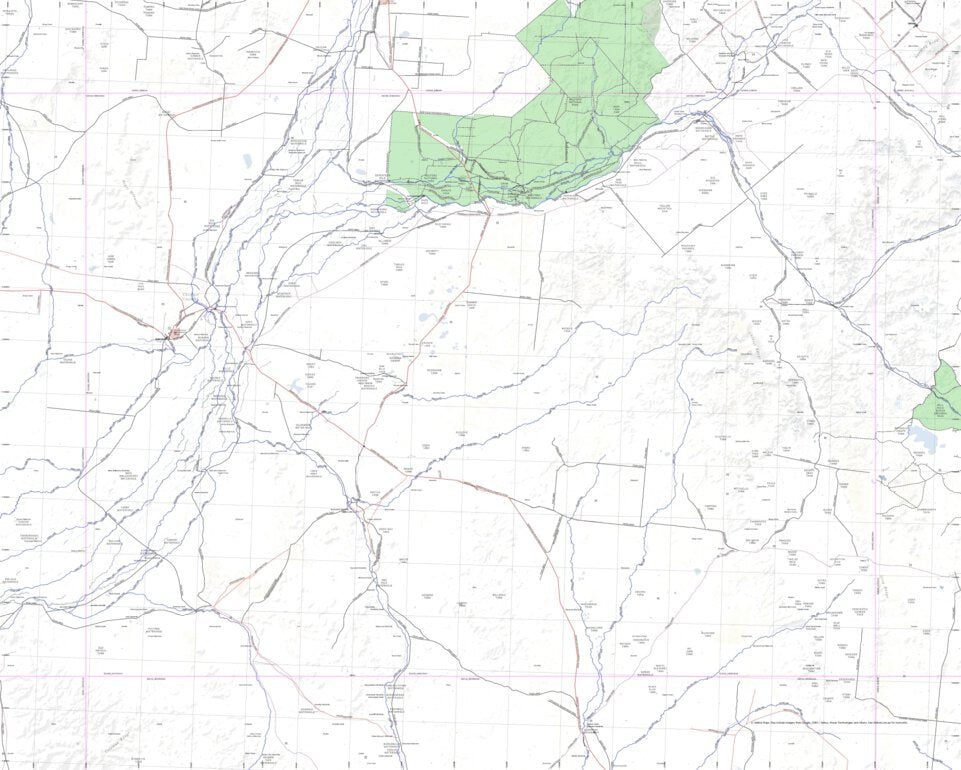 Getlost Map SG5408 WINDORAH Australia Touring Map V15 1:250,000 by ...