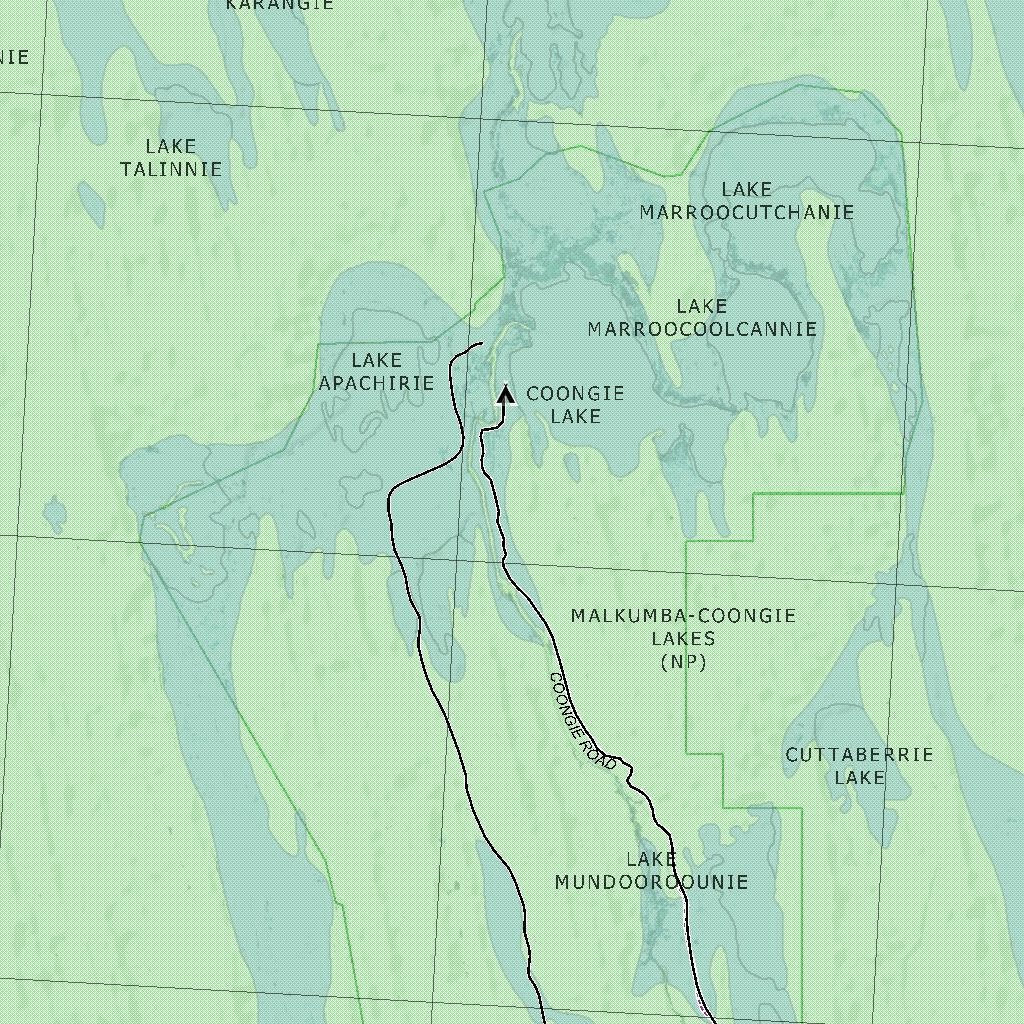 Getlost Map SG5414 INNAMINCKA Australia Touring Map V15 1:250,000 by ...