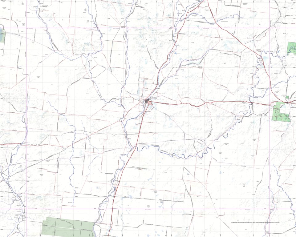 Getlost Map SG5510 CHARLEVILLE Australia Touring Map V15 1:250,000 by ...