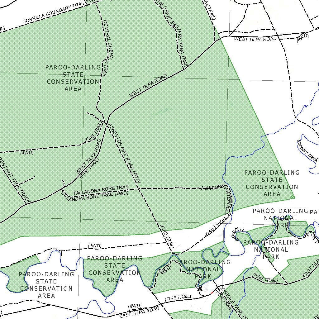 Getlost Map SH5416 WILCANNIA Australia Touring Map V15 1:250,000 by ...