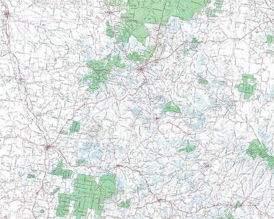 Getlost Map SH5516 GILGANDRA Australia Touring Map V15 1:250,000 by ...