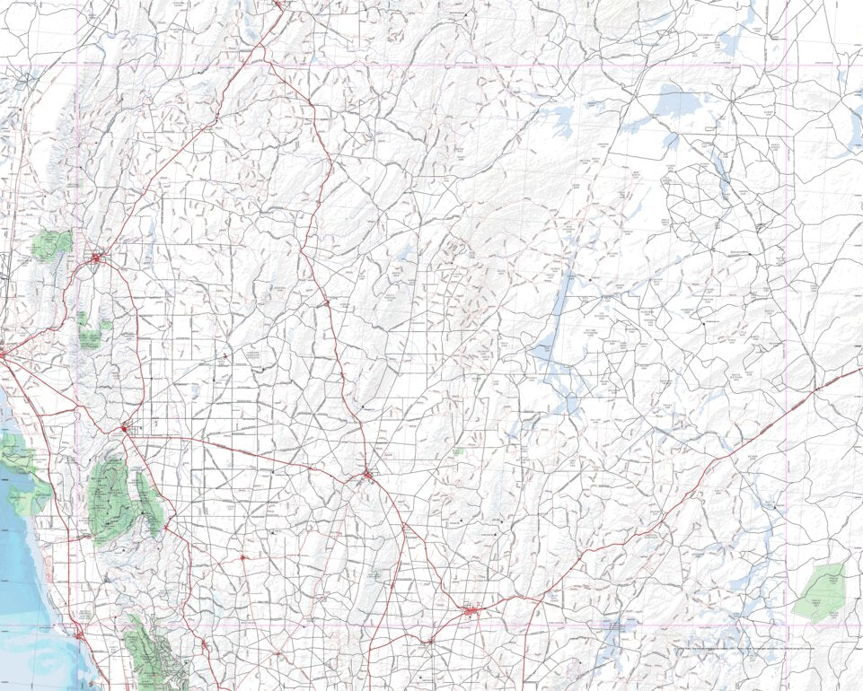 Getlost Map SI5401 ORROROO Australia Touring Map V15 1:250,000 by ...