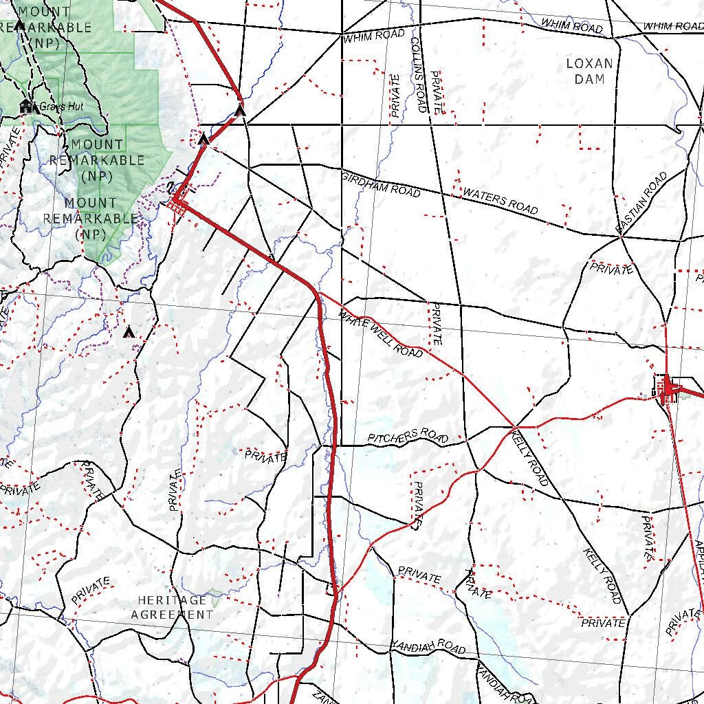 Getlost Map SI5401 ORROROO Australia Touring Map V15 1:250,000 by ...