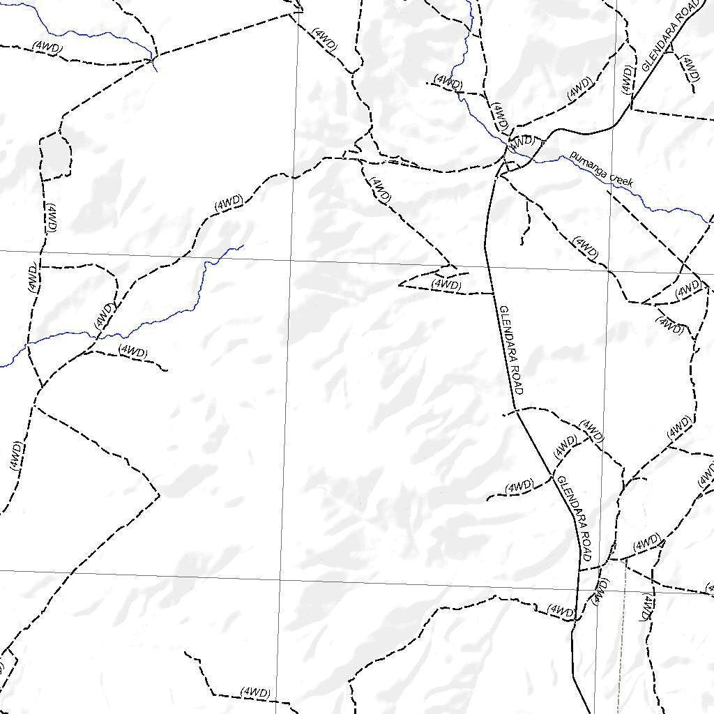 Getlost Map SH5412 WHITE CLIFFS Australia Touring Map V15 1:250,000 by ...