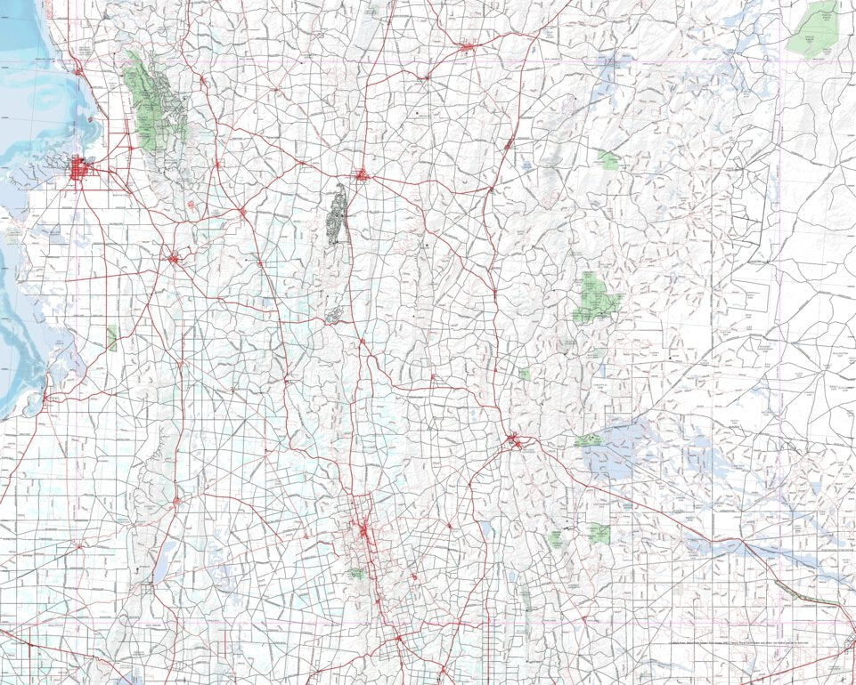 Getlost Map SI5405 BURRA Australia Touring Map V15 1:250,000 by Getlost ...