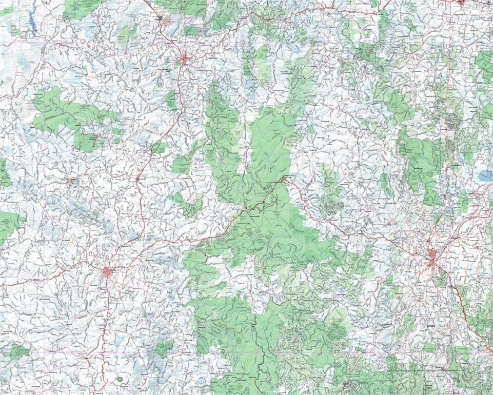 Getlost Map SH5606 GRAFTON Australia Touring Map V15 1:250,000 by ...